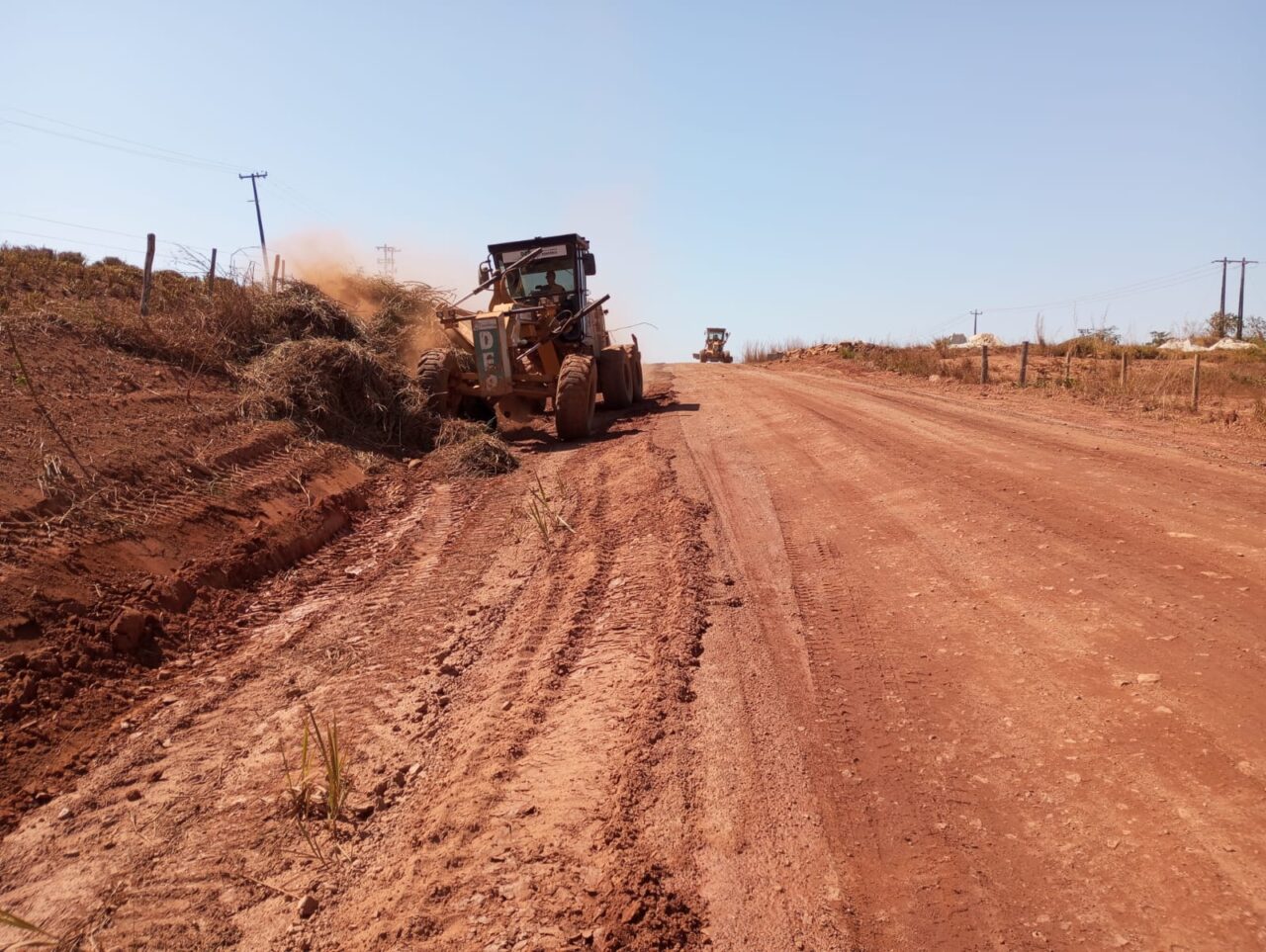 Serviço de manutenção da RO-383 é iniciado no trecho entre Alta ...